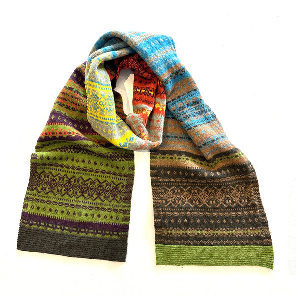 ERIBE - AVA ALLOA Merino SCARF - October – Design & Detail -Mountain Style