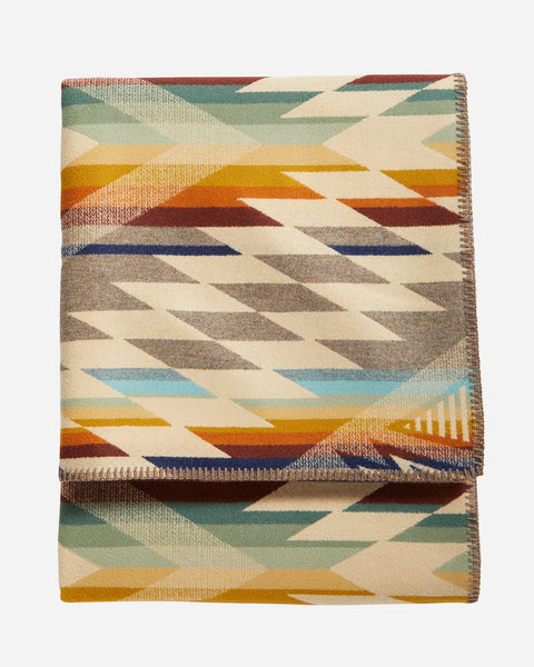 PENDLETON - SUMMERLAND Blanket TWIN – Design & Detail -Mountain Style