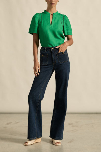 ZOE KRATZMANN - Recollect Top - PARROT – Design & Detail -Mountain Style